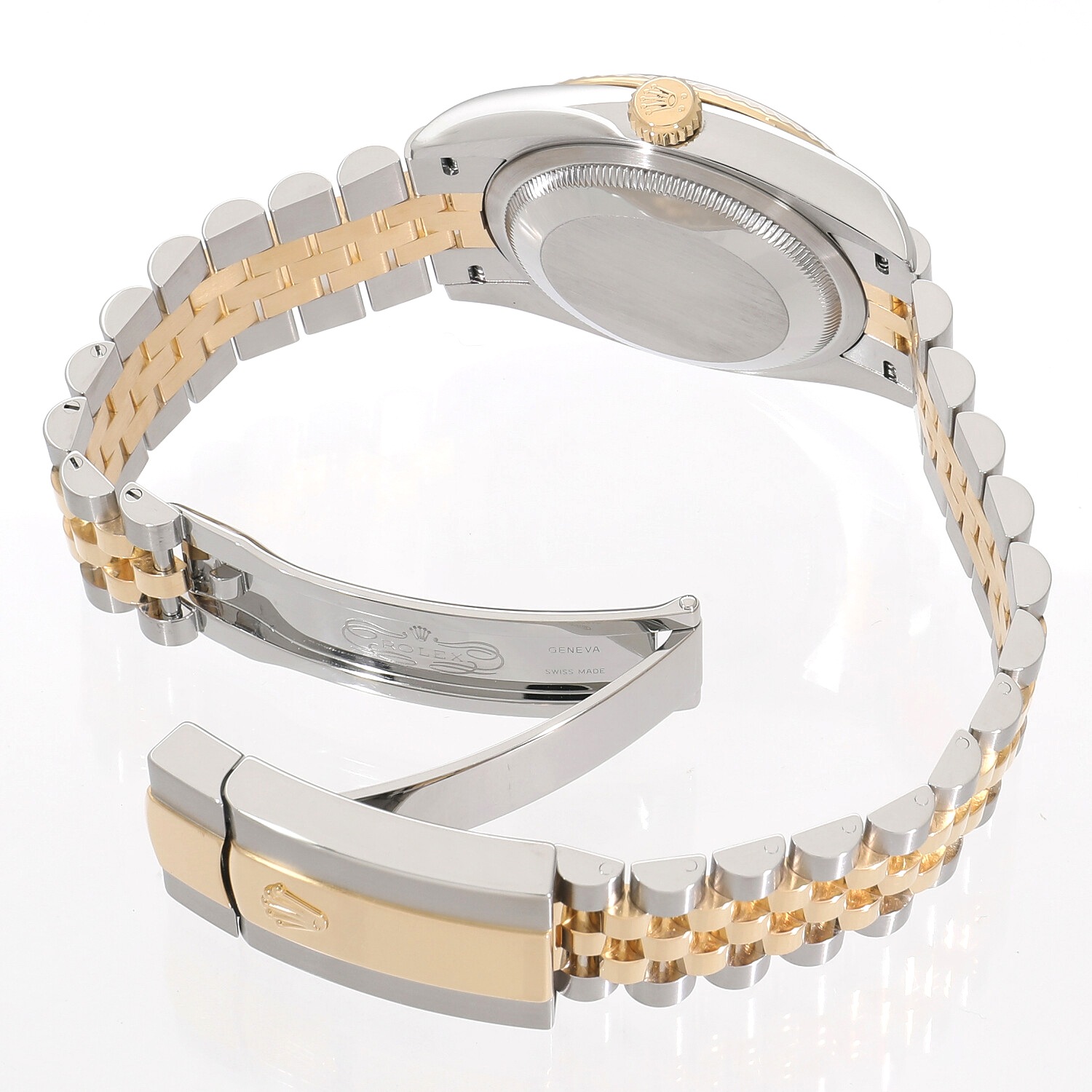 R7976 | [中古]ロレックス デイトジャスト 36 126233G ランダム ブラック×10Pダイヤ メンズ | 中野のブランド時計販売 ...