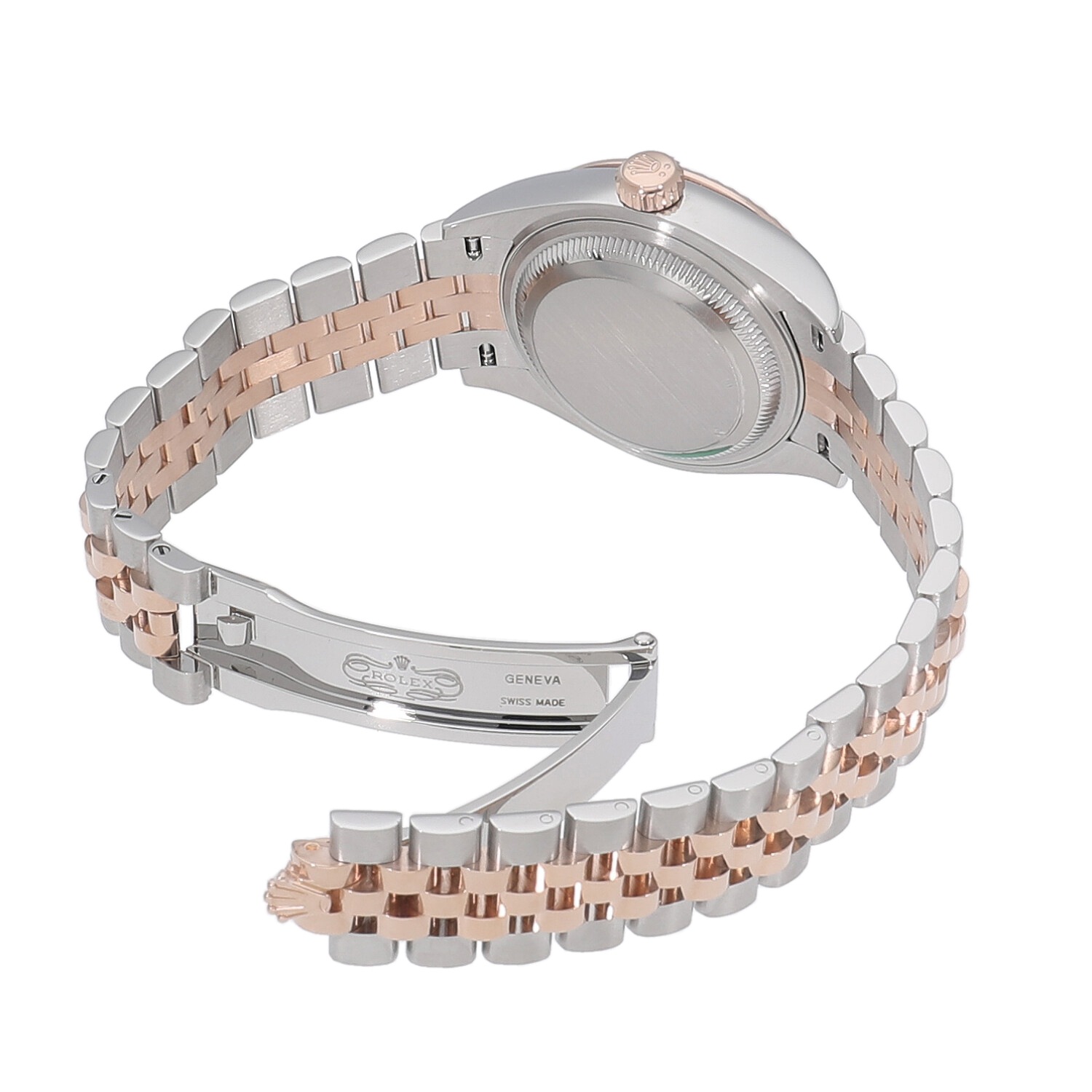 R5879 | [未使用]ロレックス レディ デイトジャスト 28 オーベルジーヌ×10Pダイヤ 279171G ランダム レディース ...