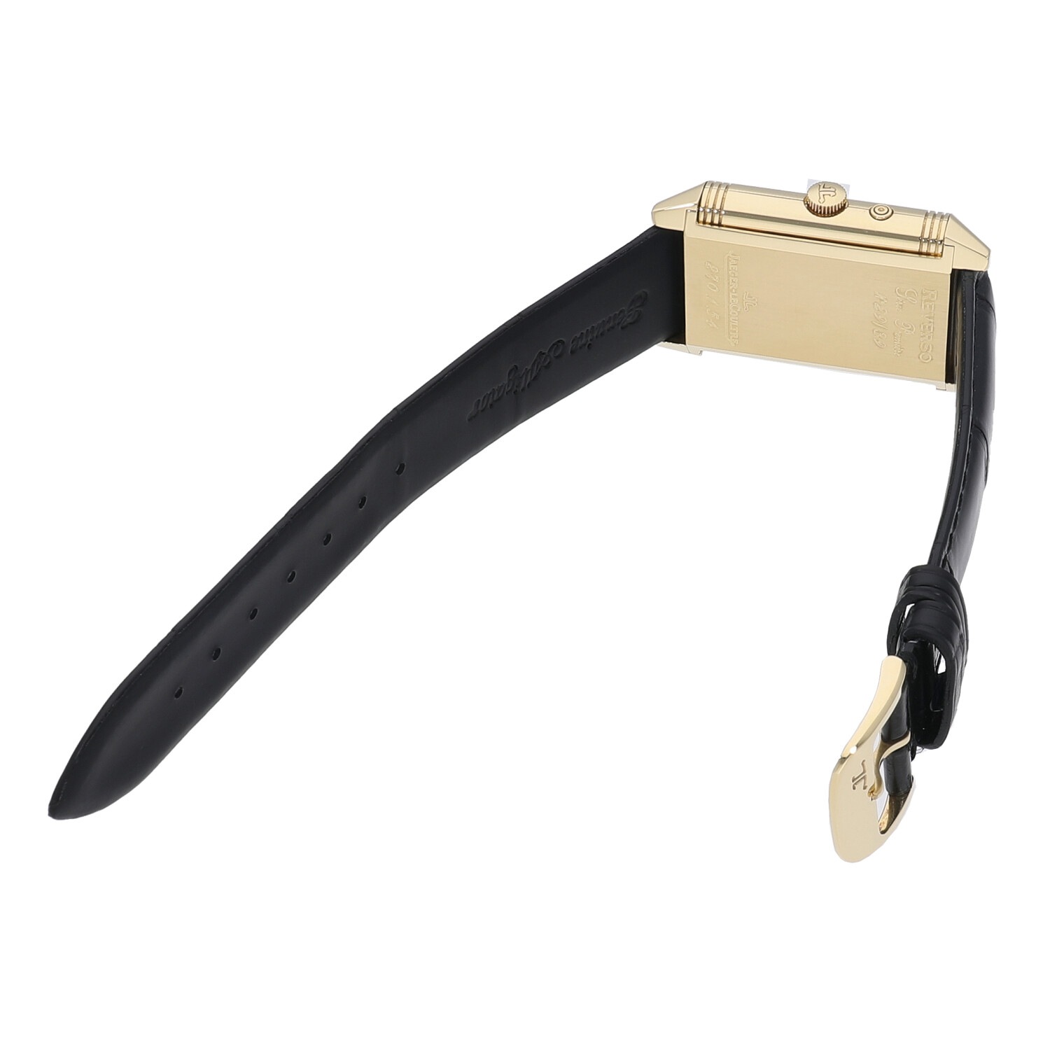 J5285 | [中古]ジャガールクルト レベルソ カラー デュオ 日本限定39本 シルバー×ブルー 270.140.546 メンズ | 中野のブランド時計販売・買取なられんず