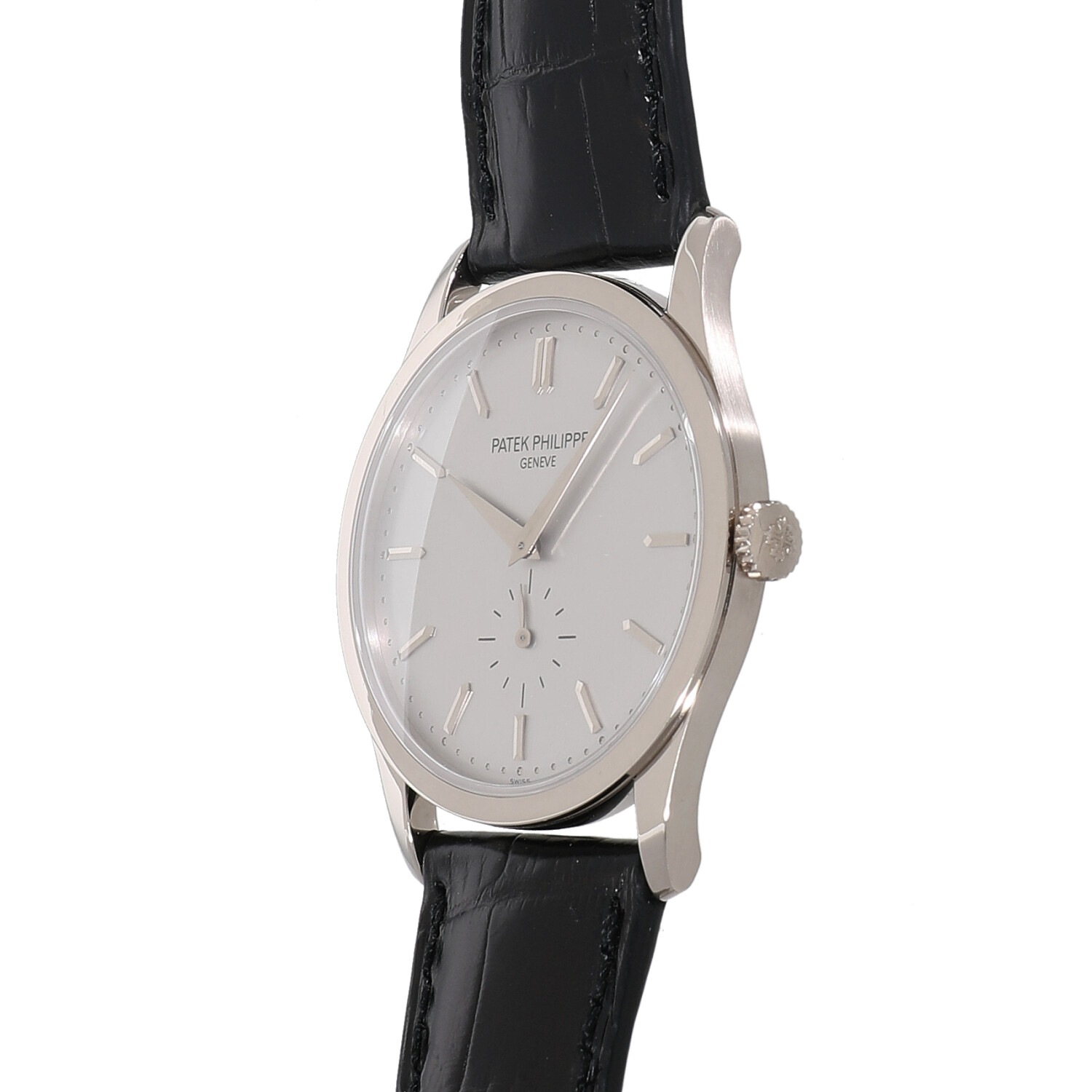 P8288 | [中古]パテックフィリップ カラトラバ 5196G-001 シルバー メンズ | 中野のブランド時計販売・買取なられんず