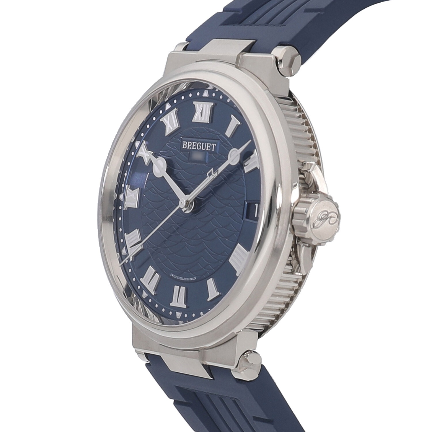 B5891 | [中古]ブレゲ マリーン 5517 ブルー 5517BB/Y2/9ZU メンズ | 中野のブランド時計販売・買取なられんず