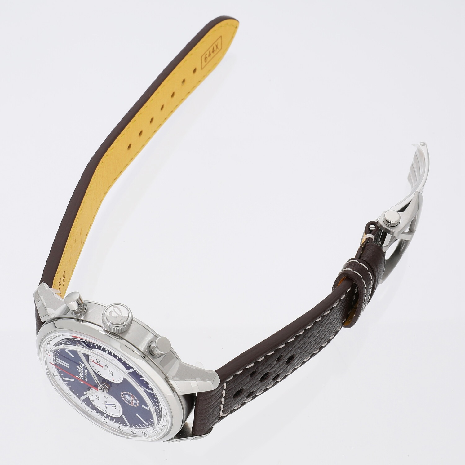 B6695 | [新品]ブライトリング トップタイム B01 シェルビー コブラ AB01763A1C1X1 ブルー×ホワイト メンズ ...