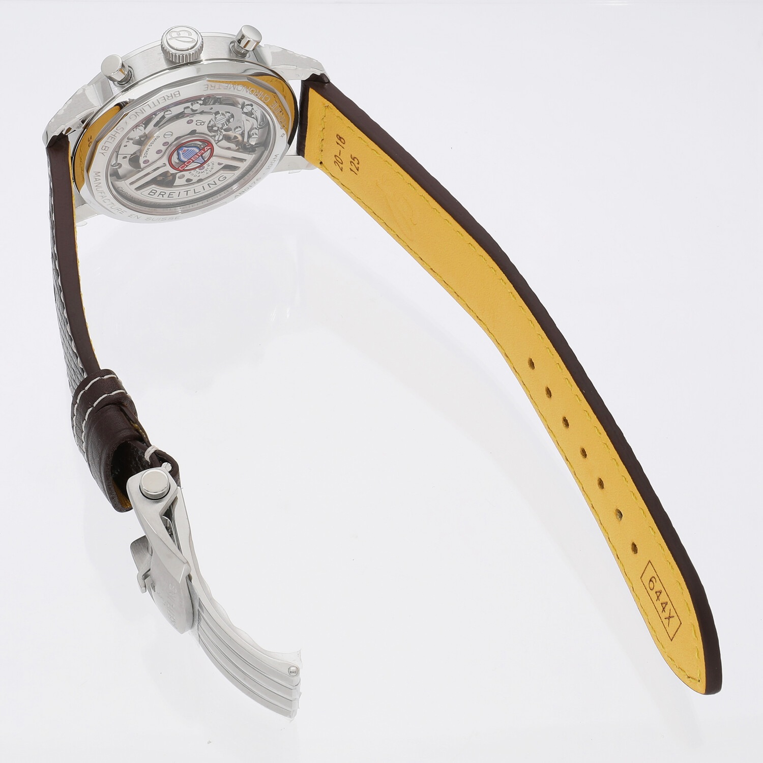 B6695 | [新品]ブライトリング トップタイム B01 シェルビー コブラ AB01763A1C1X1 ブルー×ホワイト メンズ ...