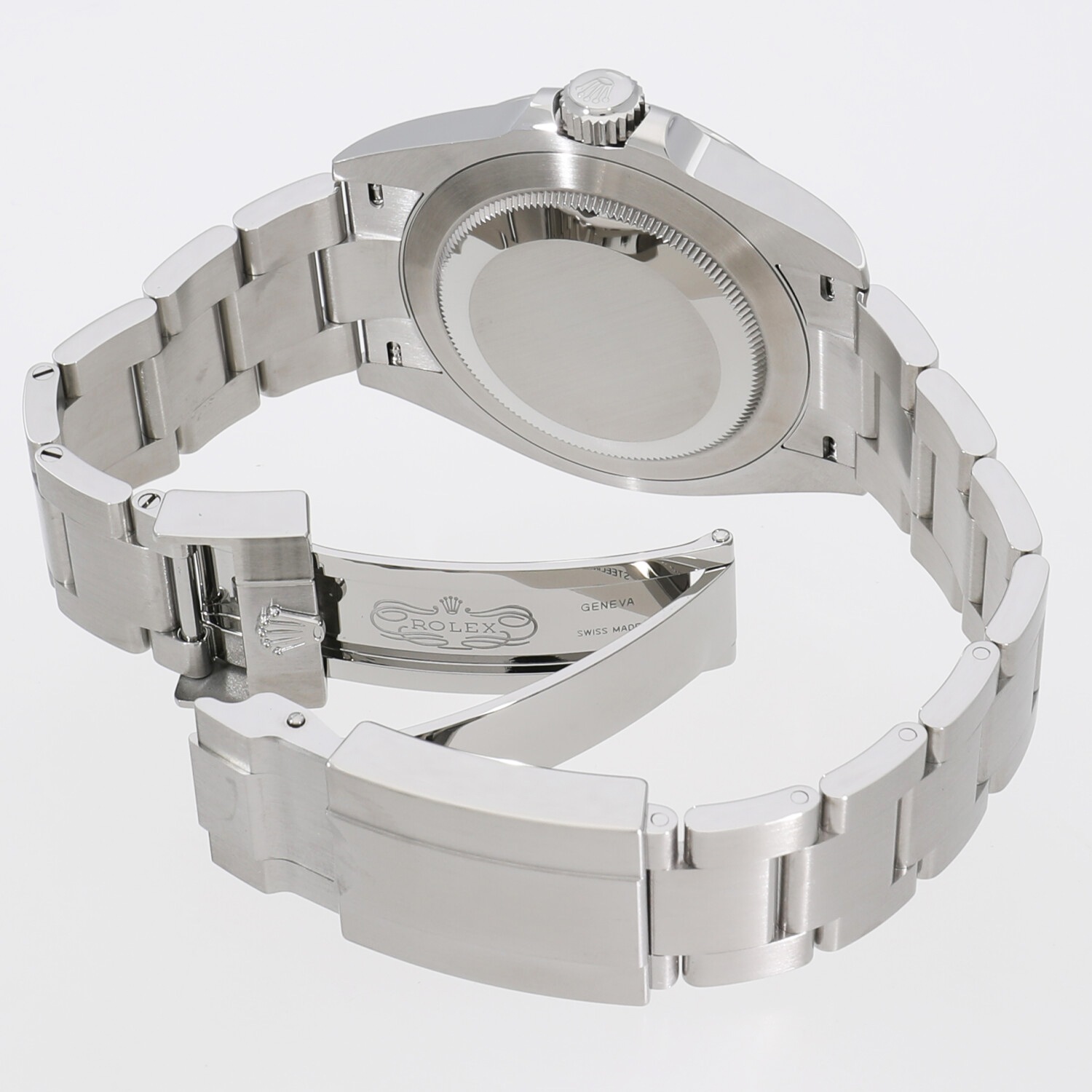 R8699 | [未使用]ロレックス エアキング 126900 ランダム ブラック メンズ | 中野のブランド時計販売・買取なられんず