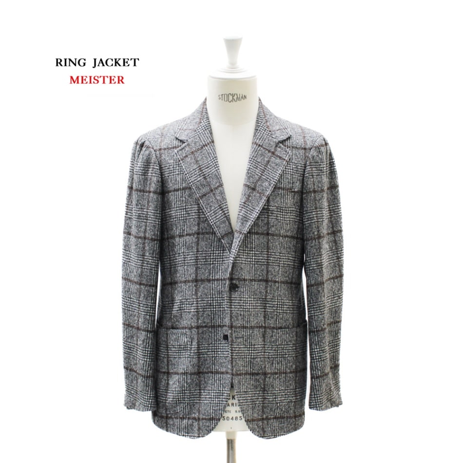 アルパカ×ウール ジャケット ブラウン Model No-286 | ジャケット / Jacket | RING JACKET OUTLET