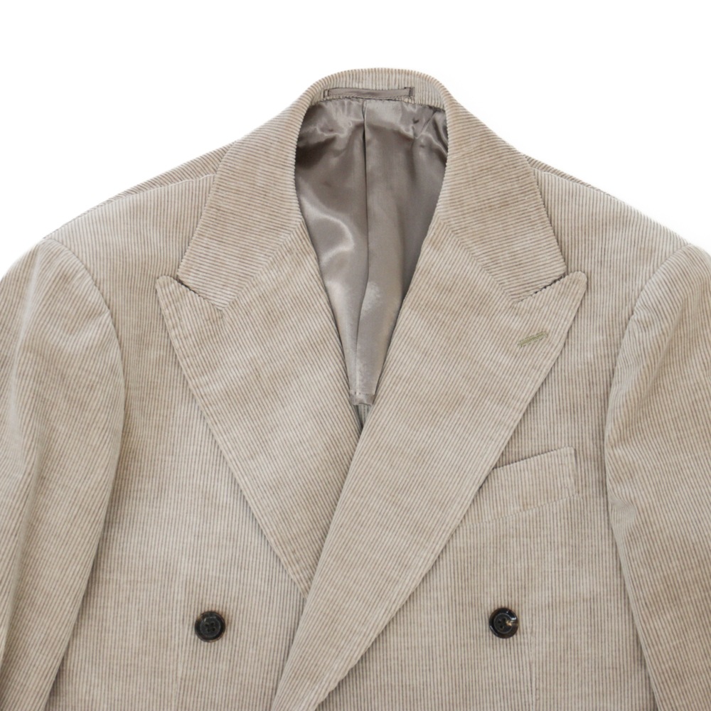 Model NO-296/S-178 スーツ CASHMERE CORDUROY【ベージュ/無地】 | スーツ / Suit | RING ...