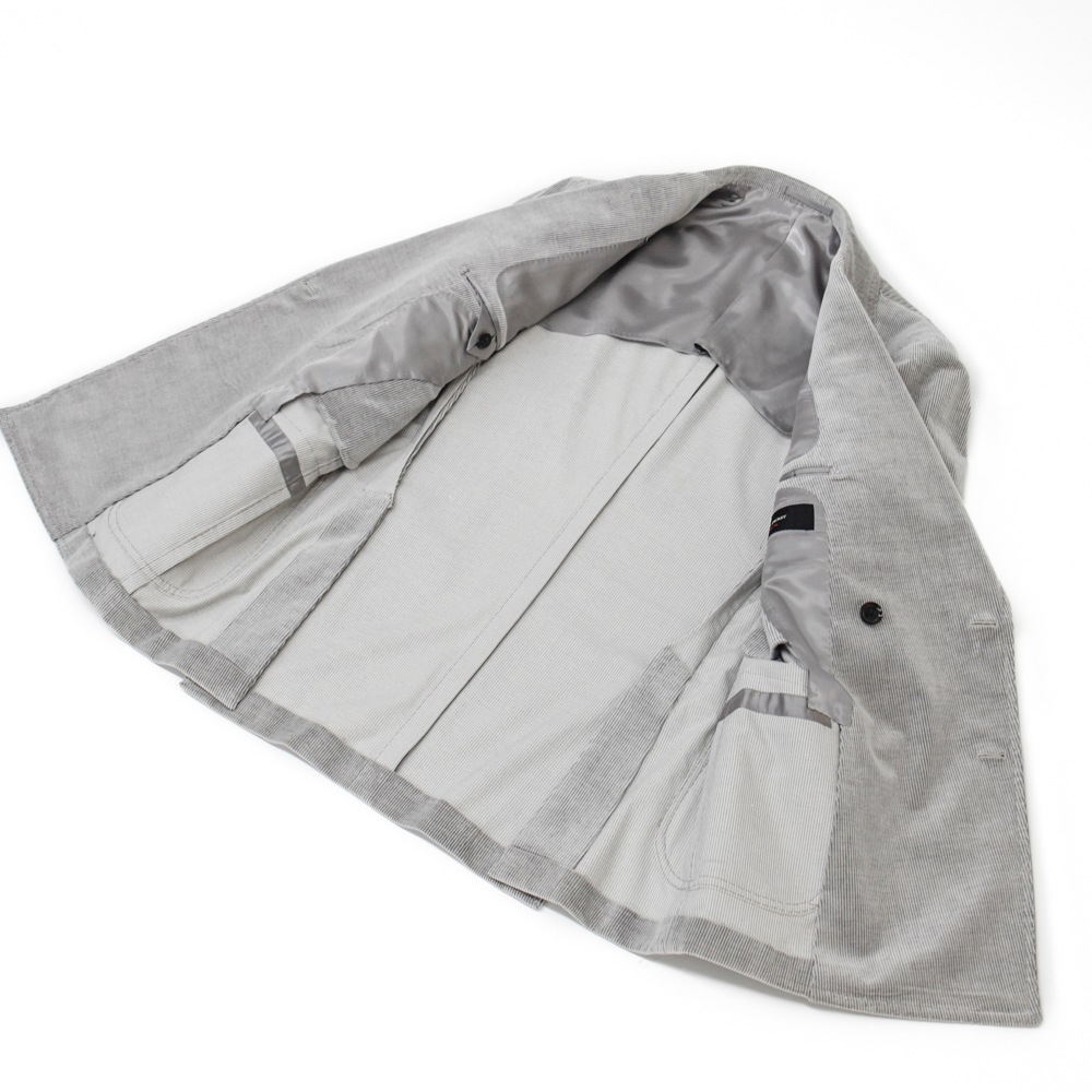 Model NO-296/S-178 スーツ CASHMERE CORDUROY 【ライトグレー/無地】 | スーツ / Suit ...