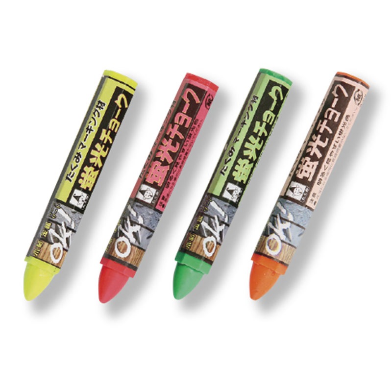 蛍光チョーク 木材・金属・コンクリートなどに 見やすい蛍光色 | テープ・マーカー・スプレー | RIPRO STORE株式会社リプロ,杭,境界杭,測量