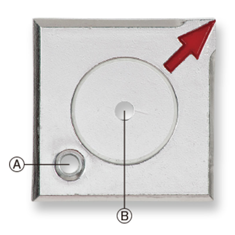 アルミNO.PT専用アルミプレート 2穴タイプ JIS製品 50角×4mm厚 | ナンバープレート用品 | RIPRO STORE株式会社リプロ,杭,境界杭,測量