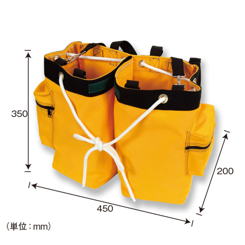 ヒップザック 岡山頒布 背負ったまま杭が取り出せる新形状 Made in Okayama | リプロオリジナル | RIPRO STORE株式会社リプロ,杭,境界杭,測量