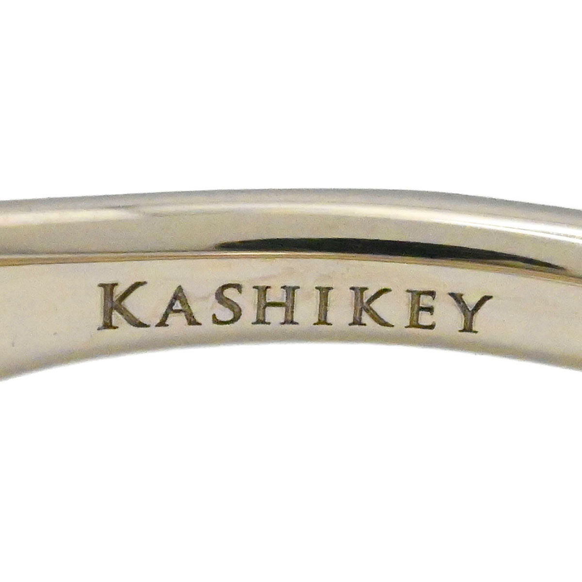 カシケイ KASHIKEY K18BG ブラウンゴールド ブラウンダイヤ0.30ct ムク MUKU サイズ11号 レディース 3968 ...