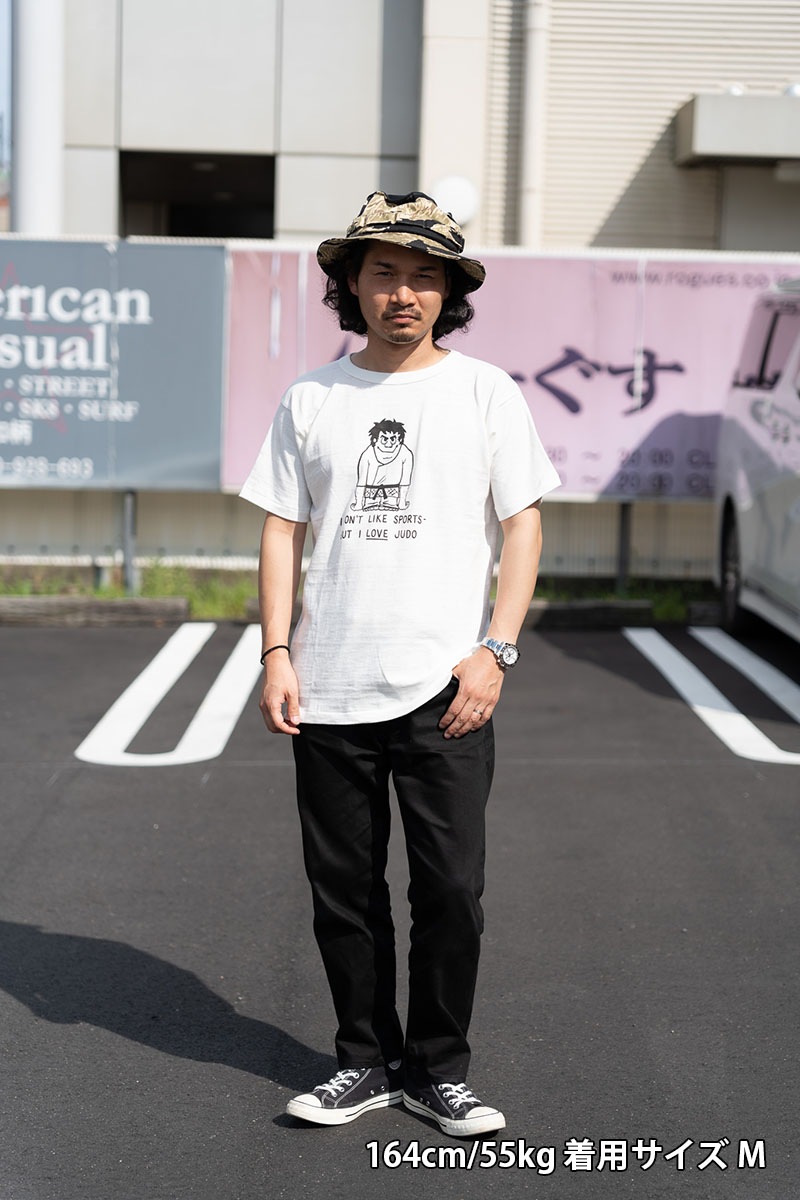 アメカジブランド,ジョン グラッコー,半袖 | ろーぐす オンラインショップ |JOHN GLUCKOW ジョングラッコー Tシャツ Lot JG-CS06 "I Love Judo T ...