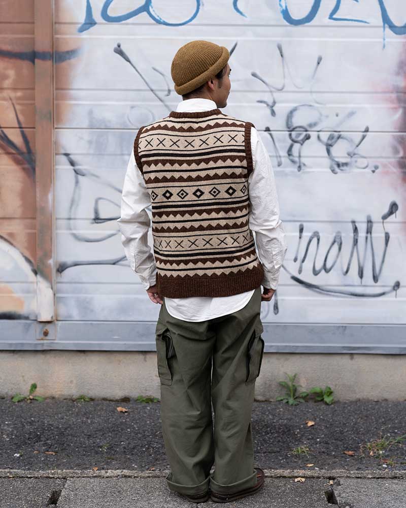 アウター,ベスト・ダウンベスト | ろーぐす オンラインショップ |BY GLAD HAND バイグラッドハンド ベスト “NGONG HILLS” BYGH-22-AW-12