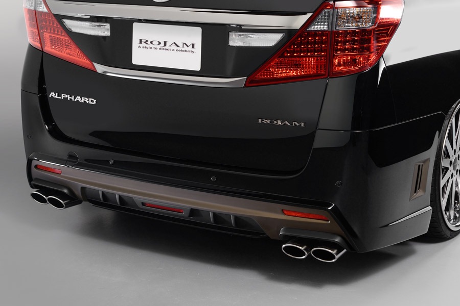 ROJAM IRT GENIK アルファード 20系 前・後期 S・SR・S-C・X・G リアバンパースポイラーVer.1 | エアロパーツ,ROJAM IRT GENIK,アルファード 20 ...