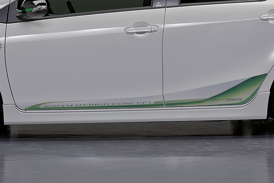 ROJAM VERDE アクア 10系 G's VERDE Side Decal(ヴェルデ サイドデカール) | エアロパーツ,ROJAM VERDE,アクア 10系 G's | ROJAM ストア