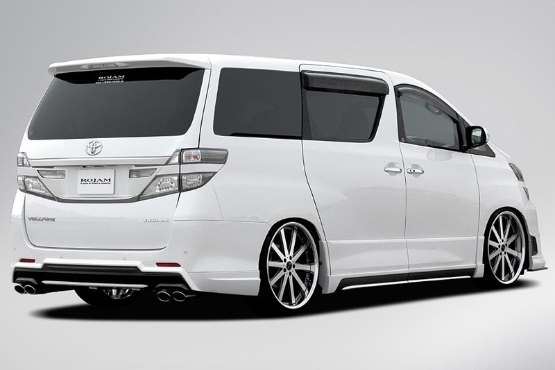 ROJAM IRT ヴェルファイア 20系 後期 Z・ZR・Z-G フロントリップ・サイド・リアリップセット | エアロパーツ,ROJAM IRT,ヴェルファイア 20系 後期 | ROJAM ストア