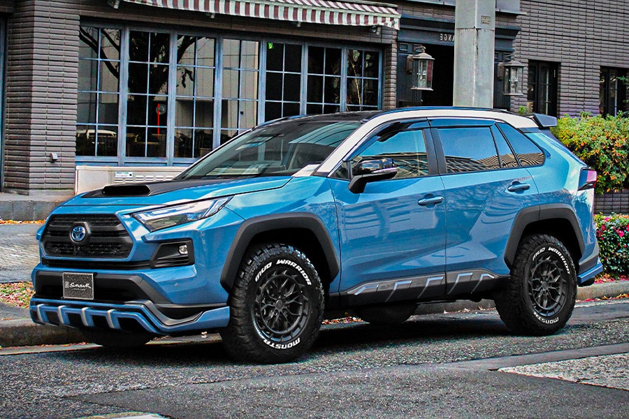 ROJAM IRT SURVIVOR RAV4 50系 フロントハーフスポイラー | エアロパーツ,ROJAM IRT SURVIVOR,RAV4 50系 | ROJAM ストア