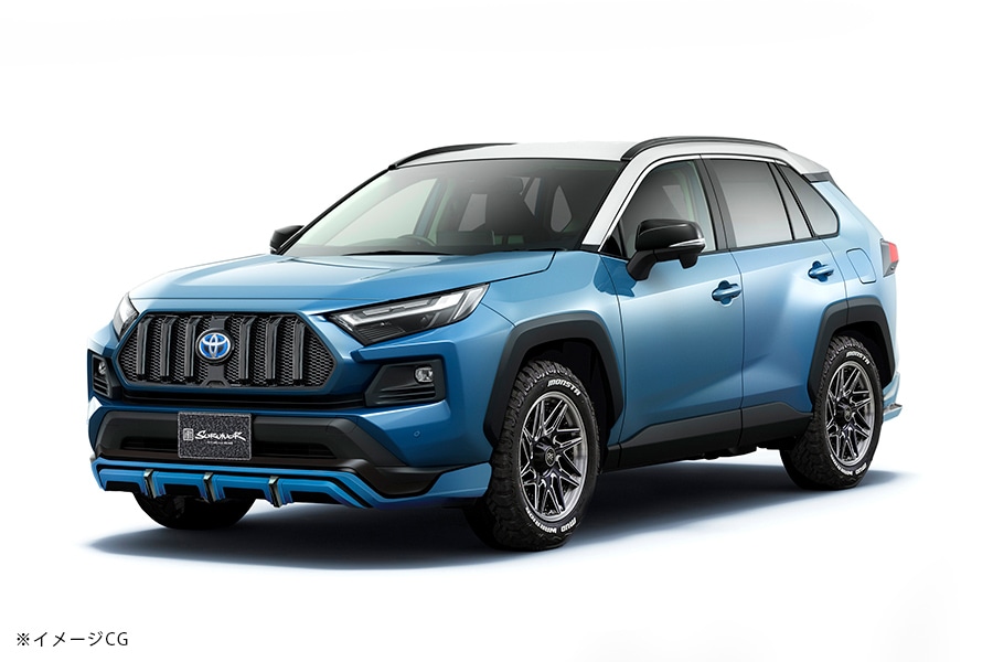 ROJAM IRT SURVIVOR RAV4 50系 フロントハーフスポイラー | エアロパーツ,ROJAM IRT SURVIVOR,RAV4 50系 | ROJAM ストア