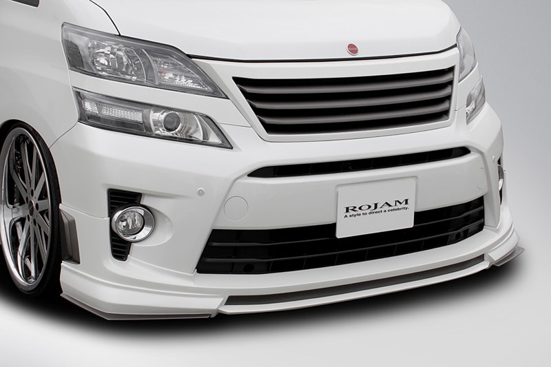 ROJAM IRT ヴェルファイア 20系 後期 Z・ZR・Z-G フロントリップ・サイド・リアリップセット | エアロパーツ,ROJAM IRT,ヴェルファイア 20系 後期 | ROJAM ストア