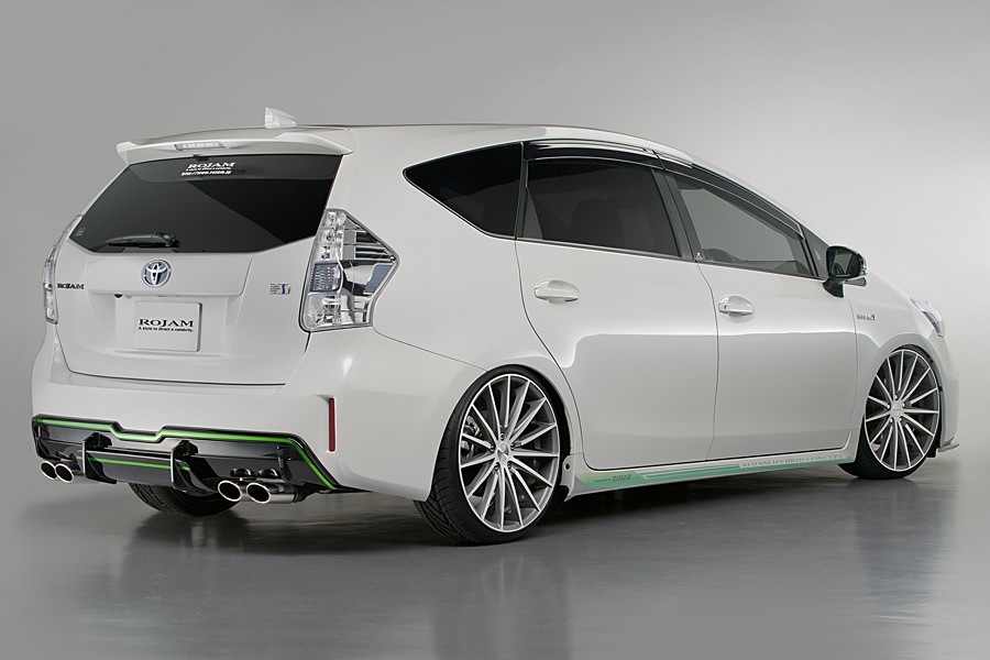 ROJAM VERDE プリウス アルファ 40系 FLS（フロントリップスポイラー） | エアロパーツ,ROJAM VERDE,プリウス アルファ 40系 | ROJAM ストア