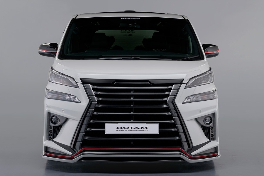 ROJAM IRT GENIK ヴェルファイア 30系 前期 Z・ZA・ZR・Z-G・ZA-G・ZR-G・X・V・VL・ExecutiveLounge フロントバンパー・リアバンパー LED ...