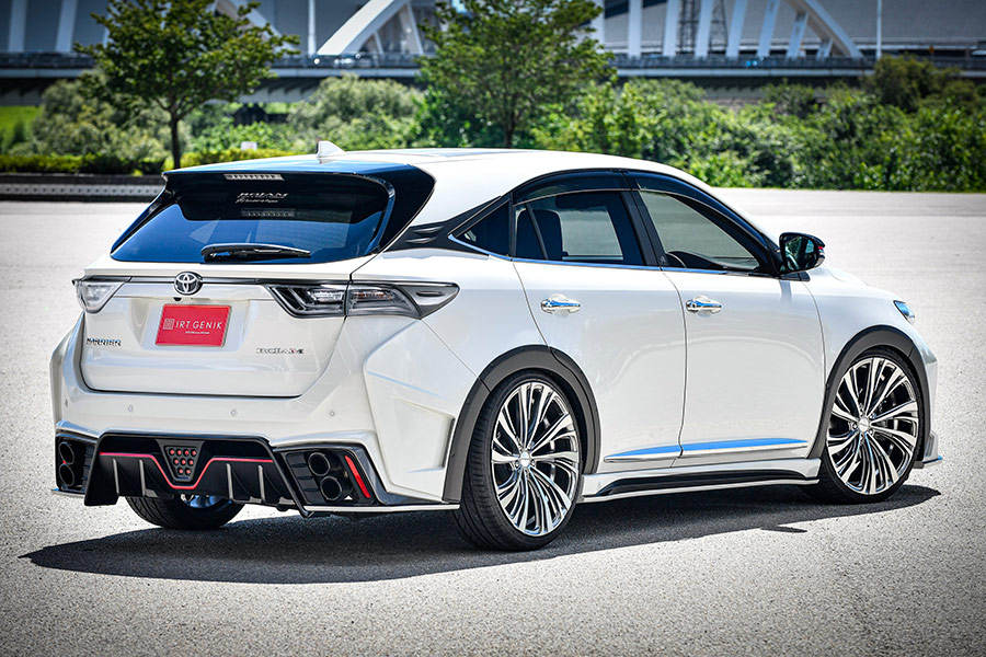 ROJAM IRT GENIK ハリアー 60系 前期 フロントバンパー Ver.2・サイド・リアバンパー LED Ver セット | エアロパーツ,ROJAM IRT GENIK,ハリアー ...