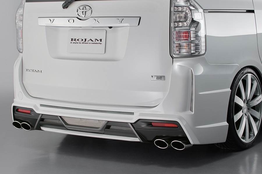 ROJAM IRT GENIK ヴォクシー 70系 前・後期 Z・ZS リアバンパースポイラー、ディフューザー Ver.2セット | エアロパーツ,ROJAM IRT GENIK,ヴォクシー ...