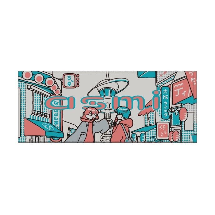 なにはともあれタオル | asmi | ROOFTOP ONLINE STORE
