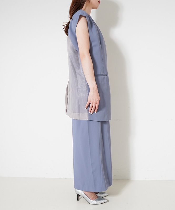 ANDRESD back sheer gilet set up dress | DRESS,DRESS | ROOM903 online