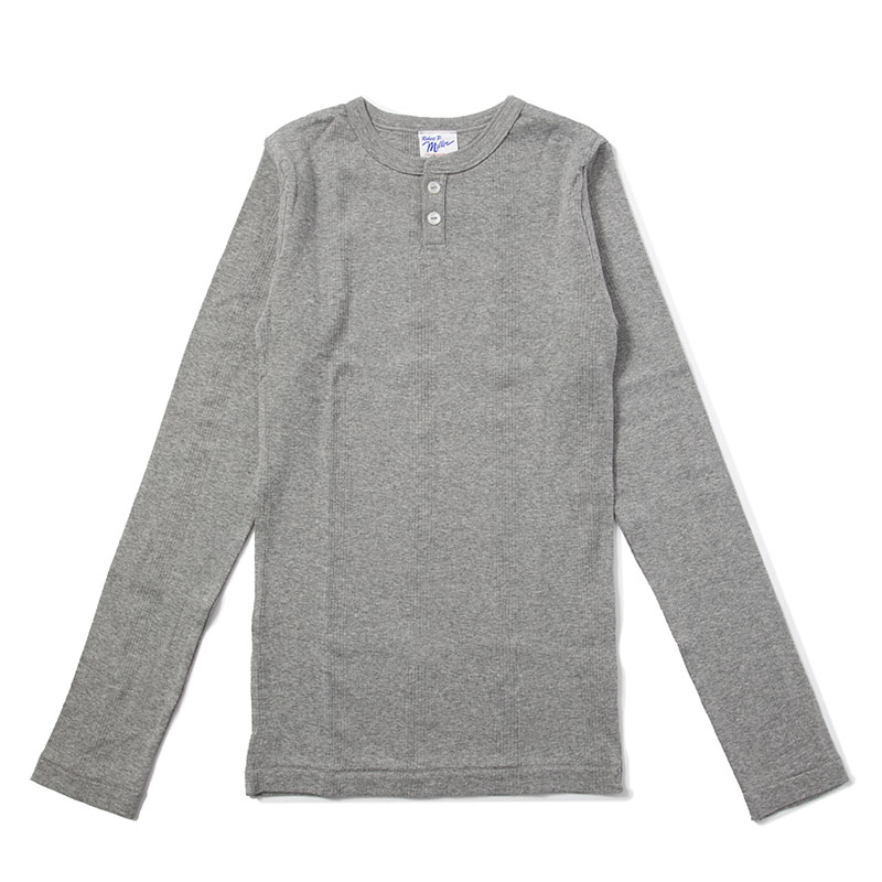 【SALE】Panel-rib Henley L/S Tee｜ロバート・ピー・ミラー公式通販