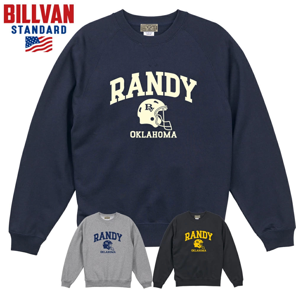 BILLVAN ガゼット裏パイルRANDYヴィンテージスウェット ビルバン スウェット | TOPS | ブギースタイル