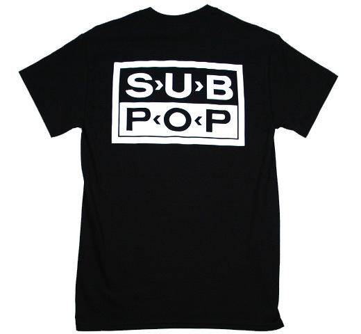 Sub Pop Records / Never Trust A Label Under 30 Tee (Black) | Music ...