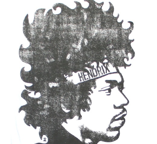 Jimi Hendrix / Headband Tee (White) | Music,J,Jimi Hendrix | Rudy & Co.