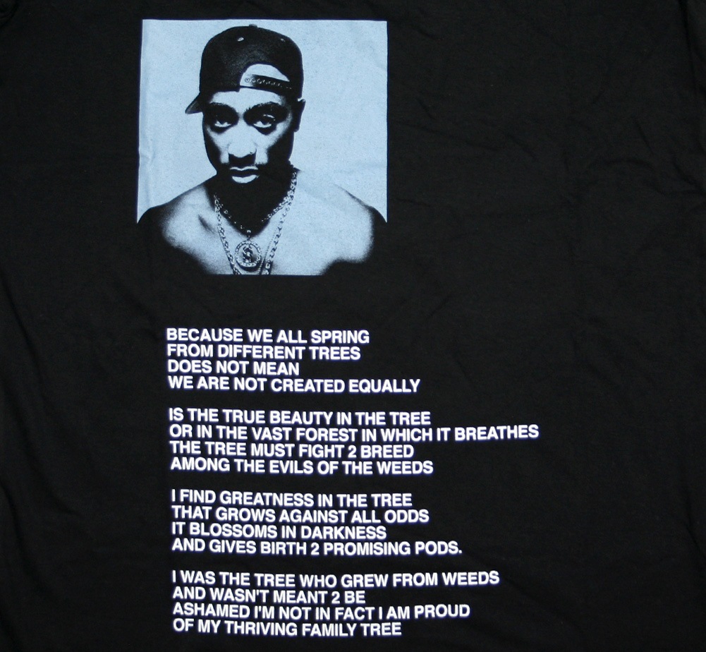 Tupac Shakur / Family Tree Tee (Black) | Music,0-9,2PAC | Rudy & Co.
