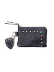 HTC BLK CORNER ZIPPER PURSE 9TQ BLK/SLV | HTC BLACK | rumbleFISH / ランブルフィッシュ