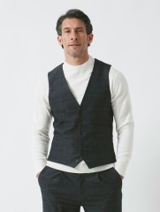 junhashimoto ACTIVE CLASSIC VEST / NAVY CHECK | ALL ITEM | rumbleFISH ...