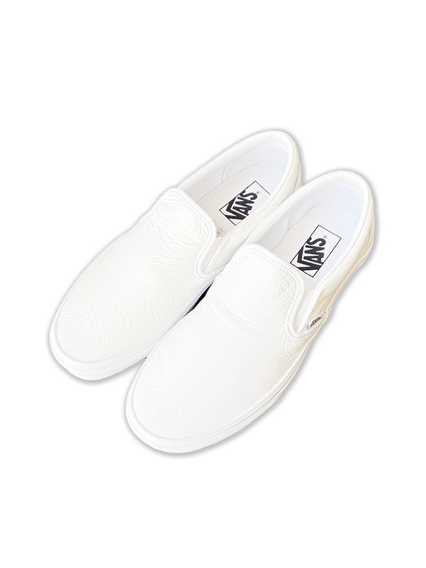 VANS CLASSIC SLIP-ON / (P.LEA)T.WHT | VANS | rumbleFISH / ランブルフィッシュ