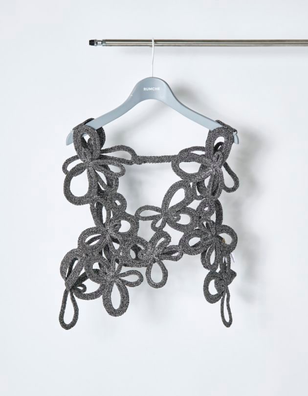Lame Flower Bond Yarn Harness / silver | GOODS | RUMCHE OFFICIAL ONLINE ...