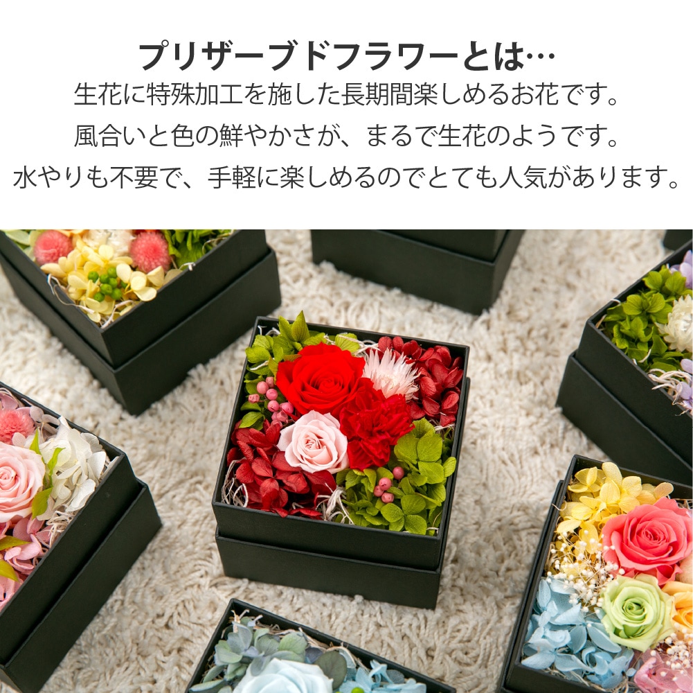 プリザーブドフラワー 『porte ポルト』 | プリザーブドフラワー | プリザーブドフラワー ギフト Ruplan