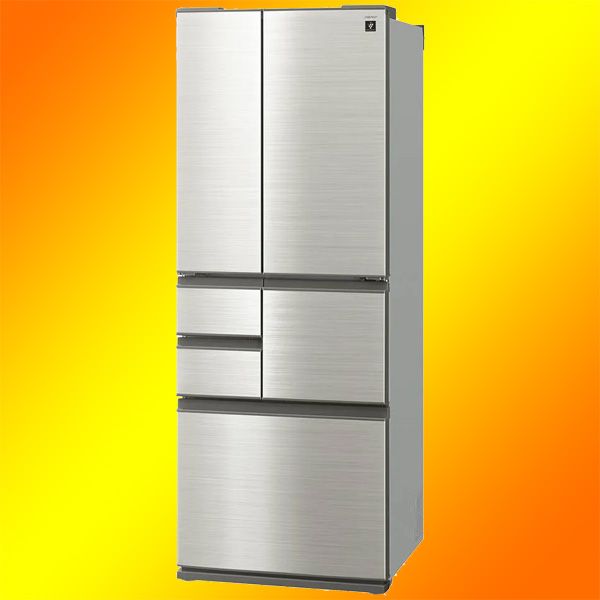 シャープ 冷蔵庫 6ドア SJ-SF50P-S [ステンレスシルバー] | 生活家電