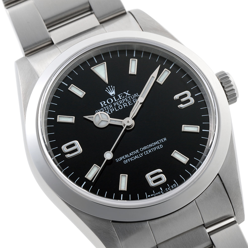 ROLEX【1998年製】オイスター パーペチュアル エクスプローラーⅠ Ref.14270|ヴィンテージウォッチ専門店 モンテーヌ サカエチカ|名古屋 栄の中心地にサカエチカにある ...
