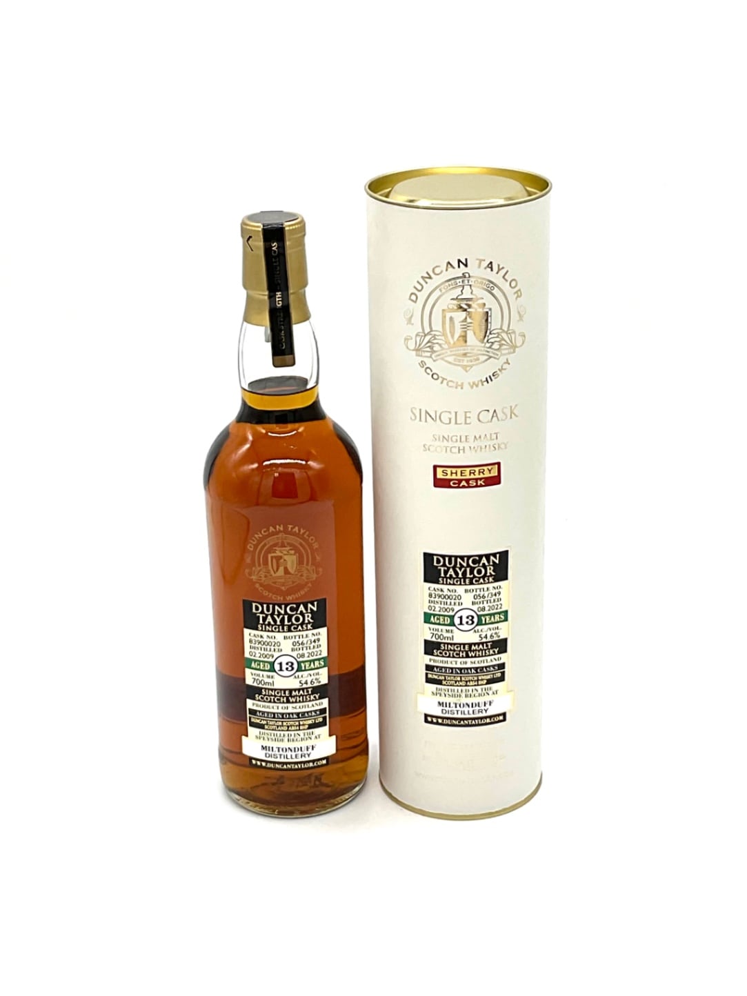 ミルトンダフ2009シェリーカスク 54.6%ダンカンテイラー | ウイスキー,ボトラーズ | SAKAGOYA
