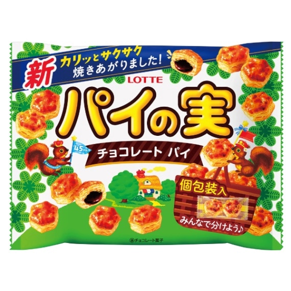 ロッテ パイの実シェアパック 124g×18個