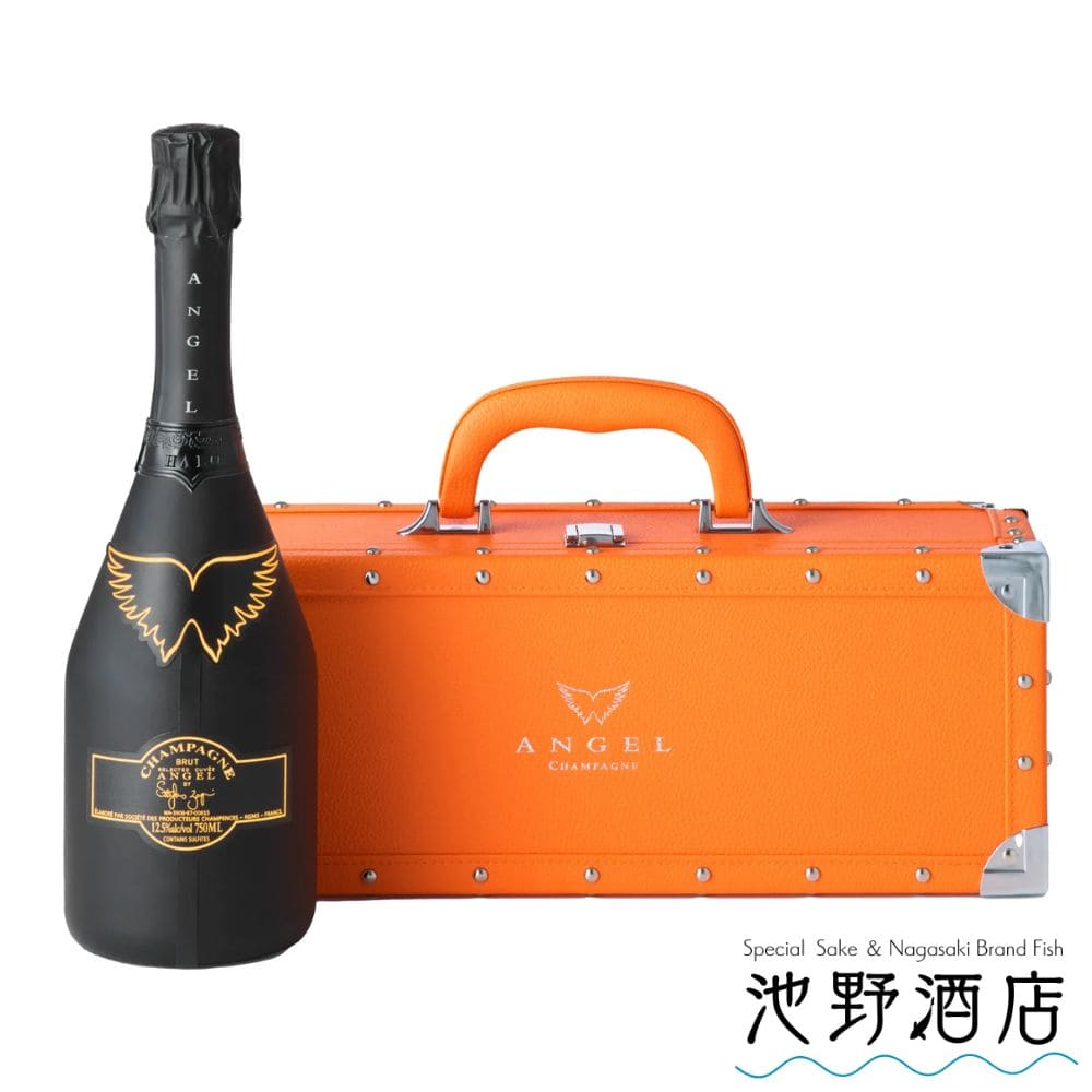 ANGEL CHAMPAGNE NV Brut HALO Orange 750ml BOX 付き │シャンパンの購入は池野酒店