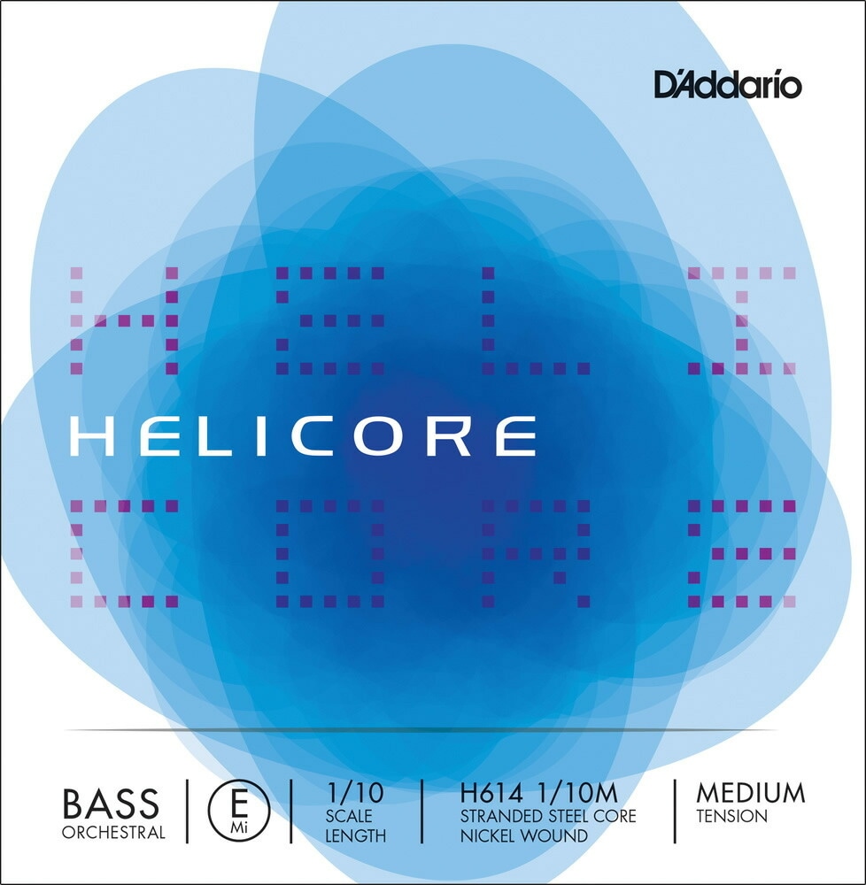 D'Addario ウッドベース弦 H614 1/10M Helicore Orchestral Bass Strings / E-MED ...