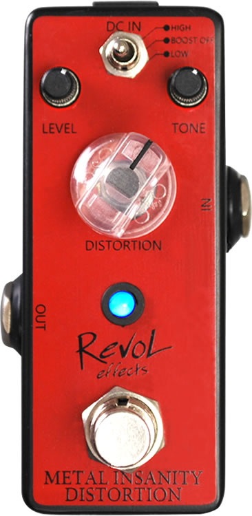 RevoL effects METAL INSANITY DISTORTION (メタルインサニティディストーション) EMD-01【レヴォル ...