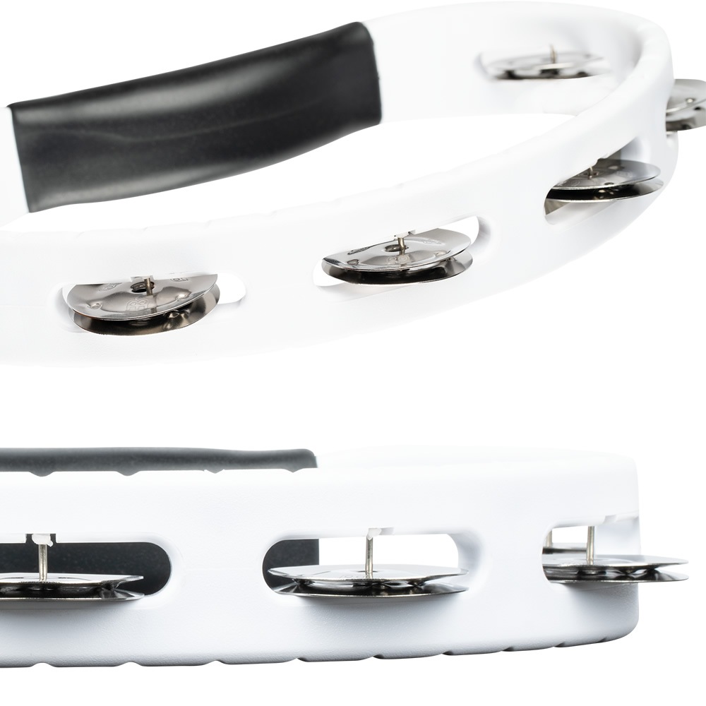 MEINL Percussion タンバリン Headliner Series ABS樹脂フレーム 1Row ステンレス・スチールジングル ...