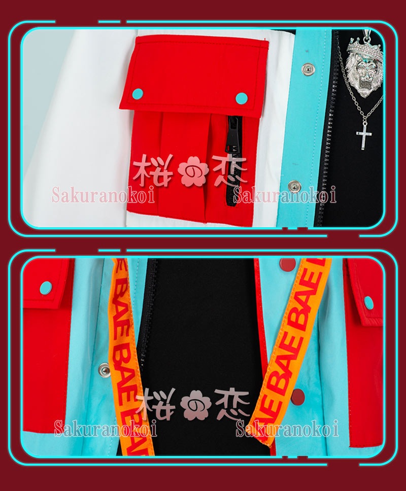 Paradox Live パラライ コスプレ衣装 パラドックスライブ 朱雀野 アレン すがさの あれん SUZAKU ハロウィン HIPHOP ...