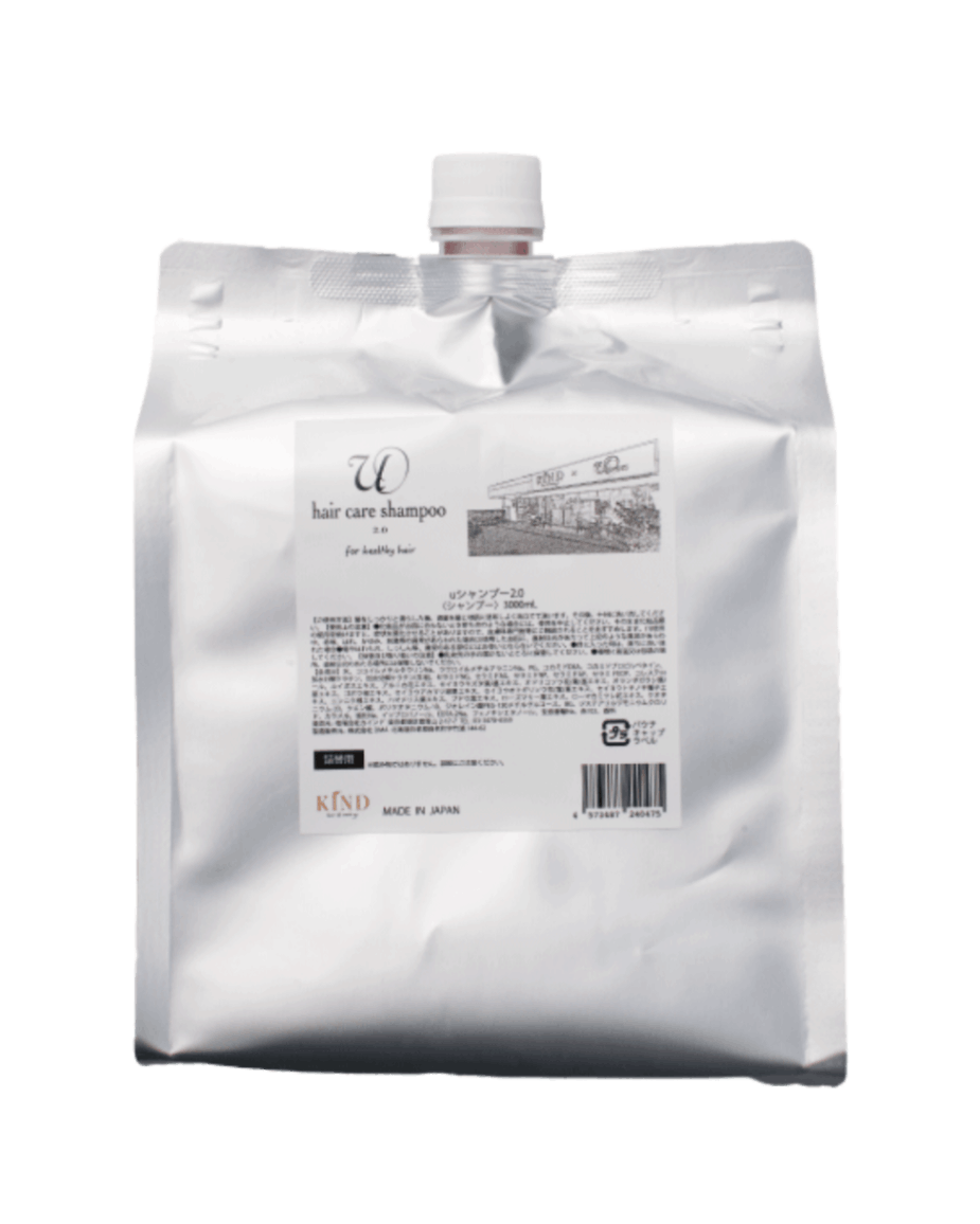 u Shampoo 2.0（3000ml 詰め替え用） | Shampoo・Treatment | | KIND 青山・表参道にある美容院 ...