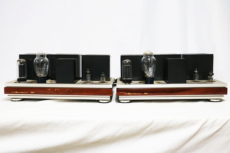 希少 LUXMAN ラックスマン MB-300 ペア Cetron 300B付き Western Electric 300B付き 元箱あり ...
